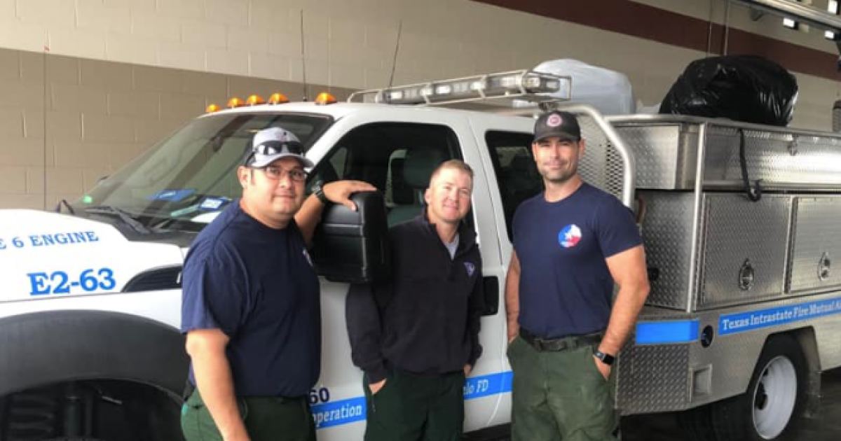 San Angelo Fire Fighters Assist In Battling Massive California Wildfire